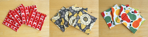 Fabric Coasters: A Quick and Easy Sewing Project — Angie's Art Studio